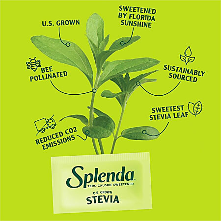 Splenda Single serve Sweetener Packets 0.035 oz 1 g 200 Box - Office Depot