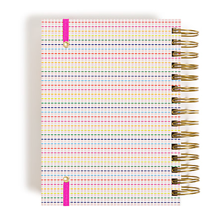 U Brands 5 Tab Spiral Journal 6 x 8 College Rule 400 Pages 200 Sheets ...