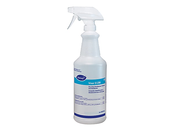 Diversey Virex II 256 Empty Spray Bottles 32 Oz Pack Of 12 Bottles ...