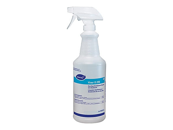 Diversey Virex II 256 Empty Spray Bottles 32 Oz Pack Of 12 Bottles ...