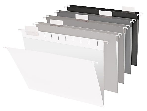 Office Depot Brand Hanging File Folders 15 Cut Letter Size Assorted ...