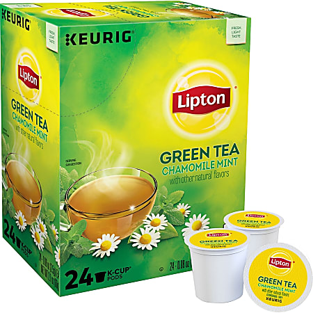 lipton green tea box