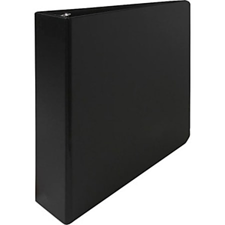 Business Source Basic 3 Ring Binder 2 Round Rings Black 09977 - ODP ...