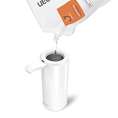 simplehuman Touch Free Rechargeable Sensor Liquid Soap And Hand ...