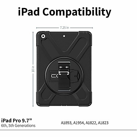 CODi Rugged Case for iPad 9.7 6th and 5th Generation C30705030 - Office ...