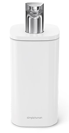 simplehuman Liquid Soap And Hand Sanitizer Pulse Pump 10 Oz White ...