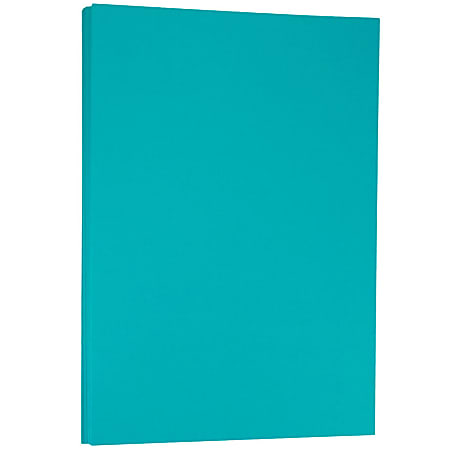 JAM Paper Stationery Set 8 12 x 11 30percent Recycled Sea Blue Set Of ...