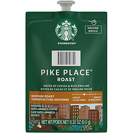 Flavia Freshpack Ground Pike Place Roast Freshpack 48725 - Office Depot