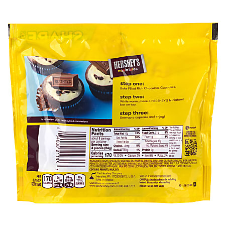 HERSHEYS Miniatures Chocolate Candy Assortment 9.3 oz 3 Pack - Office Depot
