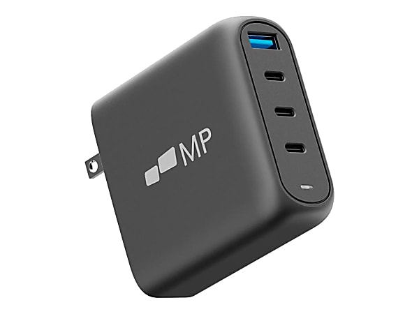 Mobile Pixels 100 Watt USB C And USB A Wall Charger Black 117 1001P01 ...