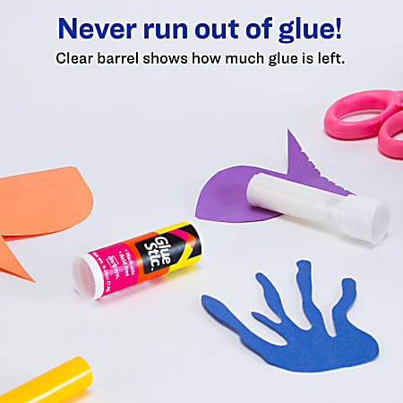Avery Permanent Glue Stic Washable Nontoxic 0.26 Oz 1 Glue Stick ...