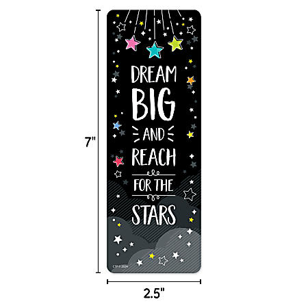 Creative Teaching Press Bookmarks 7 H x 2 12 W x 116 D Star Bright ...