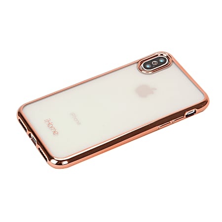 iHome® Lux Case For Apple® iPhone® X, Rose Gold