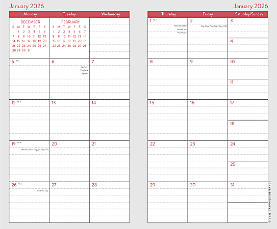 2025 2026 Graphique 2 Year Art And Design Monthly Pocket Planner 4 x 6 ...