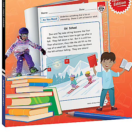Shell Education 180 Days Of Reading 2nd Edition Grade 1 - Office Depot