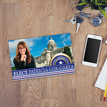 Custom Full Color Postcards Printed 1 Side 14pt White Matte 5 12 x 8 12 ...