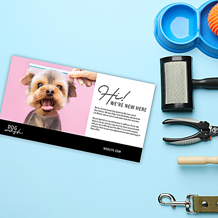 Custom Full Color Postcards Printed 1 Side 16pt White Matte 6 x 11 Box ...