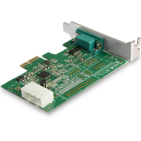 StarTech.com 1 Port RS232 Serial Adapter Card with 16950 UART PCIe to ...