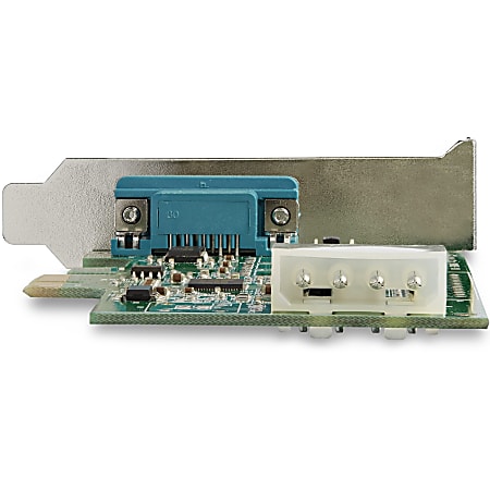 StarTech.com 1 Port RS232 Serial Adapter Card with 16950 UART PCIe to ...