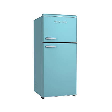 Galanz Retro 18 Cu. Ft. Dual Door Refrigerator Retro Blue Total Qty 1 ...