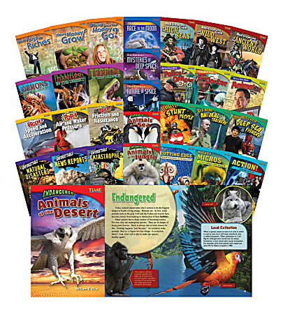 Teacher Created Materials TIME FOR KIDS Nonfiction Book Set Set Of 30 ...