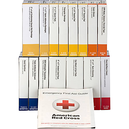 First Aid Only 900299056890569 First Aid Kit Refill 84 Pieces - Office ...
