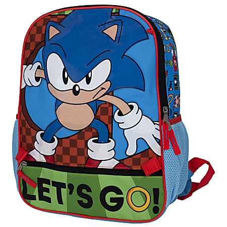 Accessory Innovations Sonic The Hedgehog 5 Piece Backpack Set Blue ...