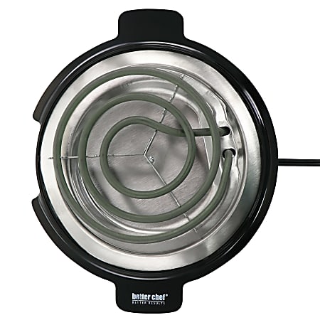 Better Chef Electric Buffet Range Burner Black - Office Depot