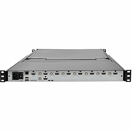 Tripp Lite 8 Port Rackmount Console HDMI KVM Switch 17 LCD IP Remote ...