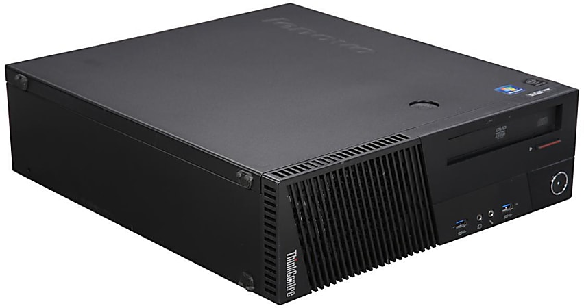 Lenovo® Thinkcentre® M83 Refurbished Desktop PC, Intel® Core™ i3, 8GB ...