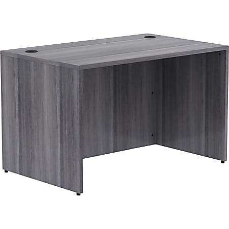 Lorell Essentials 48 W Computer Desk Charcoal - Office Depot