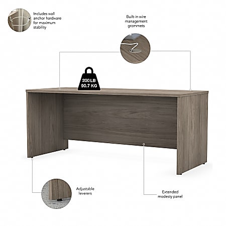 Bush Business Furniture Studio C Office 72 W Computer Desk Modern ...