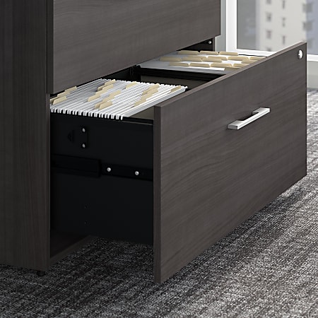 Bush Business Furniture Office 500 35 23 W x 23 13 D Lateral 2 Drawer ...