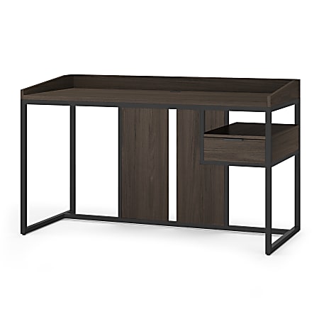 Elle D cor Lemont 52 W Executive Computer Desk Natural Alder - Office Depot