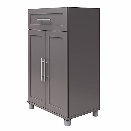 Ameriwood Home Systembuild Evolution Camberly 24 W Framed 2 Door 1 Drawer Storage Cabinet ...