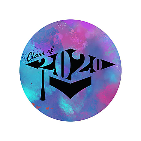 Custom Full Color Round Window Decals 3 Roll Of 500 Decals - Office Depot