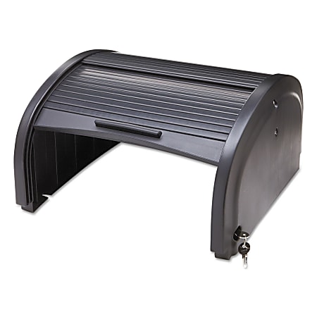 Rubbermaid Commercial Locking Security Hood 17.75w x 10.3h Black - ODP ...