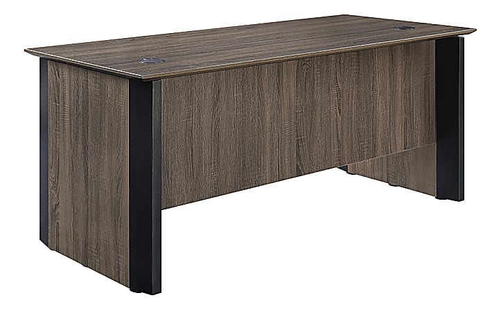 Forward Furniture Allure Height Adjustable Desk 72 W x 36 D Southern ...