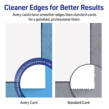 Avery Flash Card Template Avery Printable Index Cards With Sure Feed
