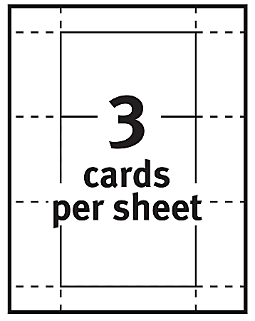 index card template editable