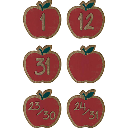 Teacher Created Resources Calendar Days Home Sweet Classroom Apples 36 ...