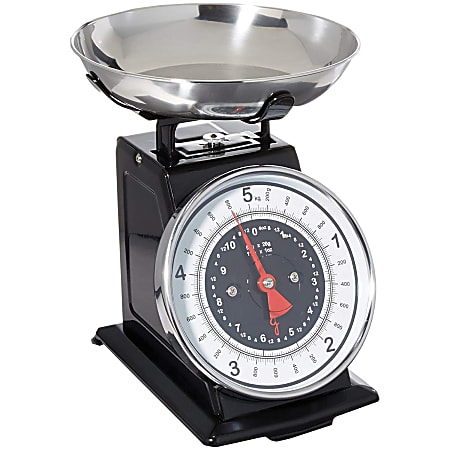 Starfrit® Gourmet Retro Mechanical Kitchen Scale, 11 Lb