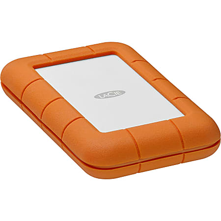 LaCie Rugged SECURE 2TB Portable External Hard Drive STFR2000403 ...