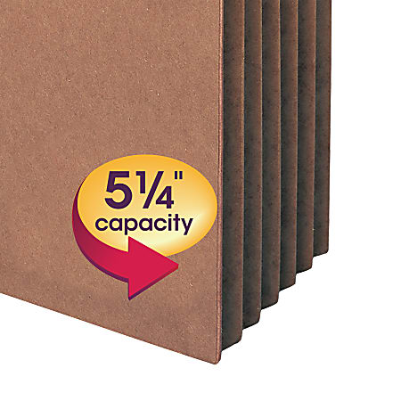 Smead Expanding File Pockets 5 14 Expansion 9 12 x 11 34 30percent ...