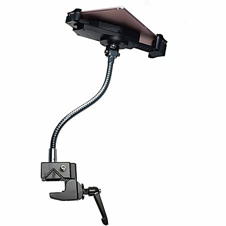 CTA Digital Heavy Duty Gooseneck Clamp Stand For 7 13 Tablets Including ...