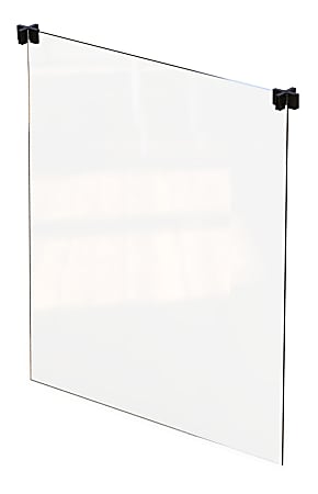 Rosseto Serving Solutions Avant DesktopTable Divider 20 x 17 78 Clear ...