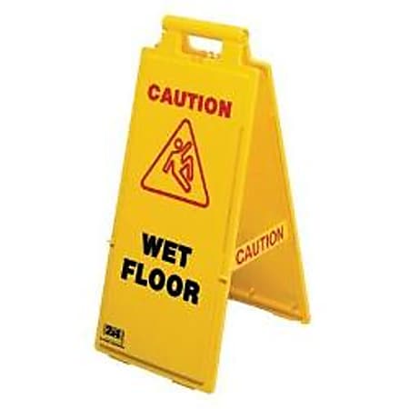 English Floor Sign - Office Depot