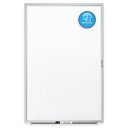 Quartet Classic Total Erase Non Magnetic Melamine Dry Erase Whiteboard ...