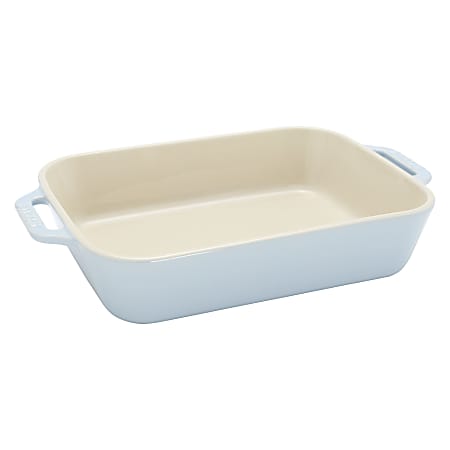 Staub 3 Piece Baking Dish Set Macaron Pastel Blue - Office Depot
