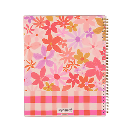 2026 Organized by Happy Planner MonthlyWeekly Big Twin Loop Planner 8 ...